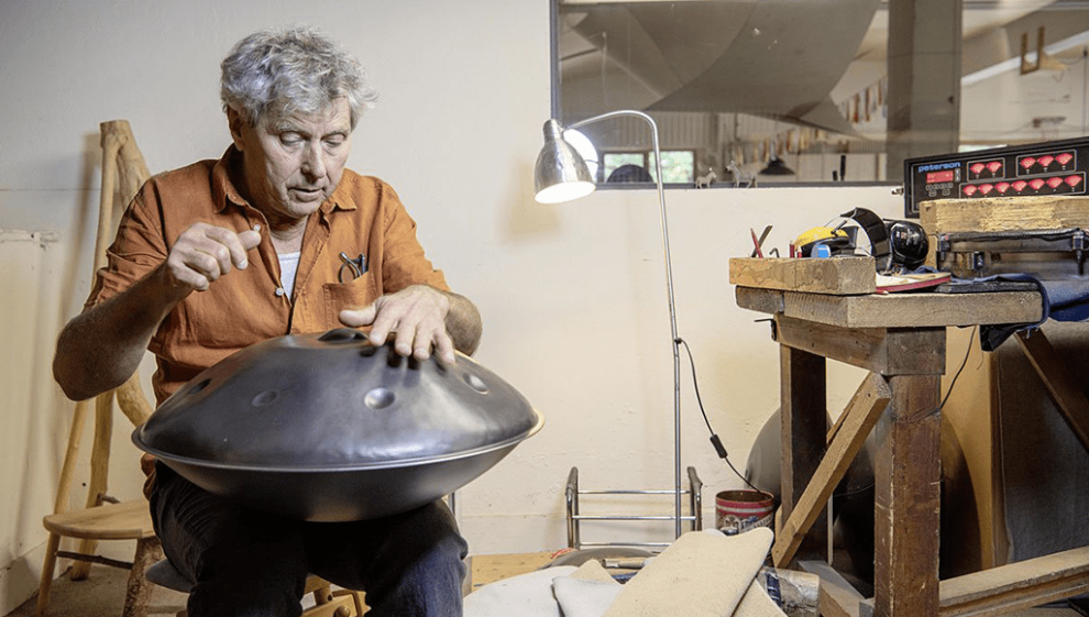 Handpan : A magic sound for meditation coming from the Swiss
